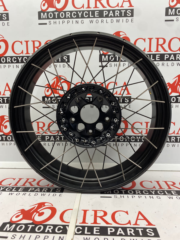 BMW R1200GS R1250GS Adventure OEM 4.5x17" inch Spoked Rear Wheel Compl ...