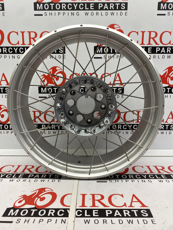 BMW R1200GS R1250GS Adventure OEM 4.5x17" inch Spoked Rear Wheel Compl ...