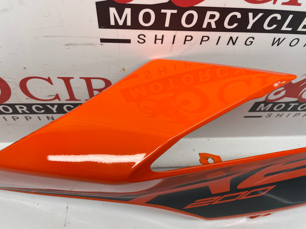 KTM 200 DUKE,250/390 DUKE Front Spoiler LH (Orange) (200 DUKE) 9300805 ...
