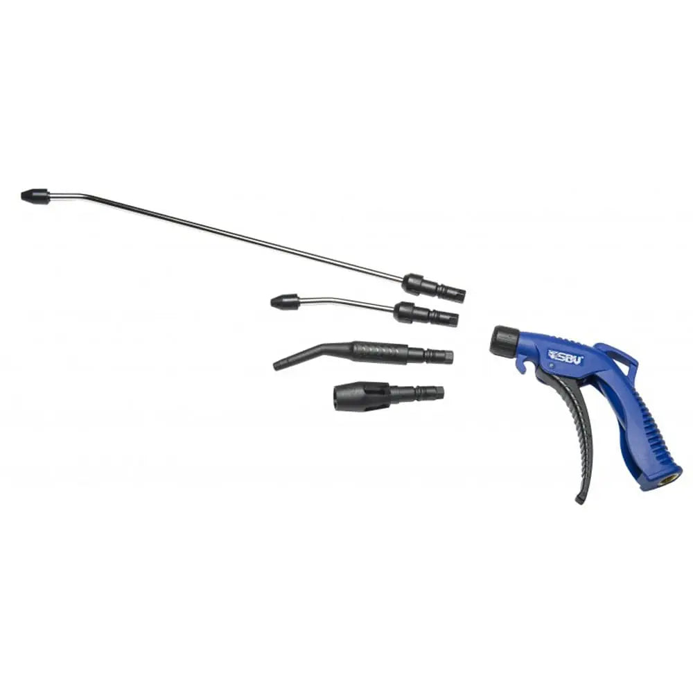 SBV TOOLS Interchangeable Air Blow Gun, 7 pcs | Circa Motorcycle Parts